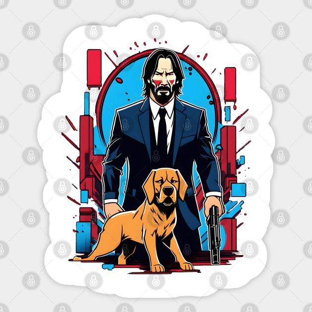 John Wick - John Wick - Sticker | TeePublic
