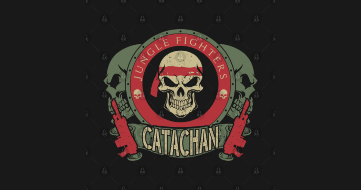 CATACHAN - CREST - Warhammer 40k - T-Shirt | TeePublic