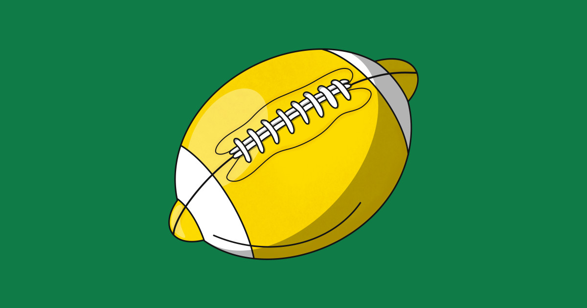 Is it an lemon or a foot ball... Or maybe its both - Football - T-Shirt ...