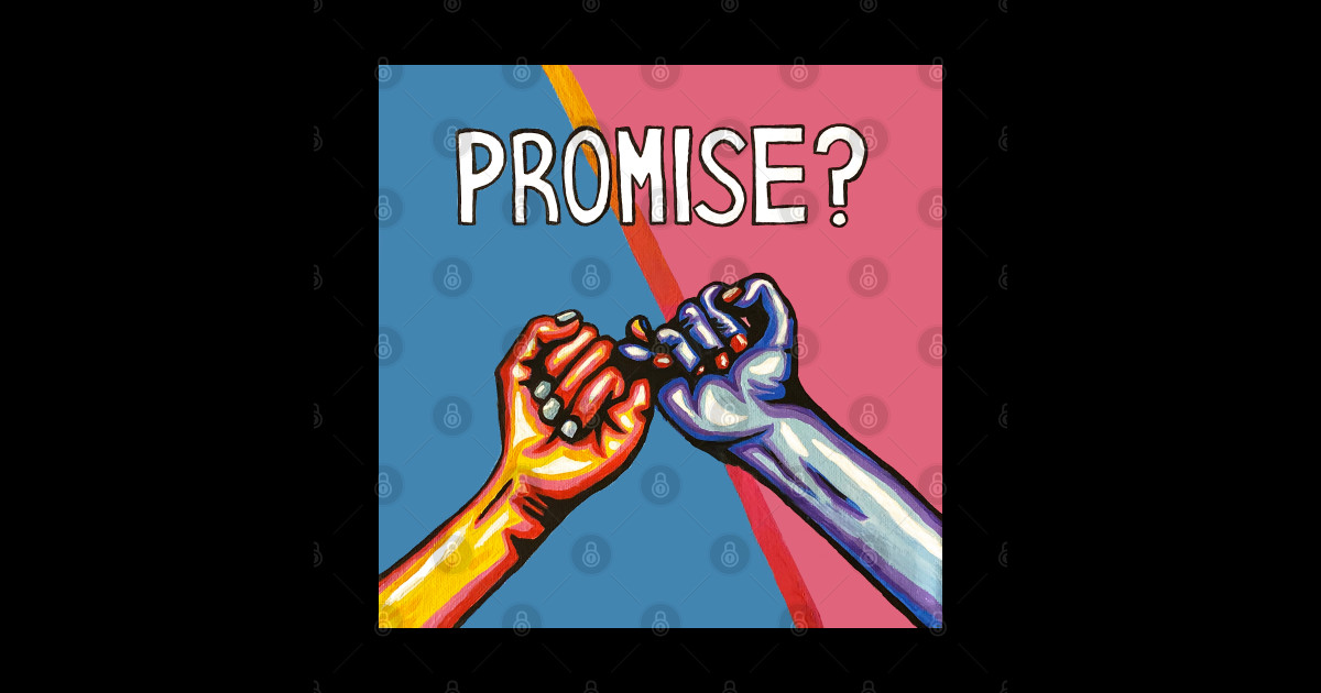 Pinky Promise? - Best Friends - Pinky Promise - Sticker | TeePublic