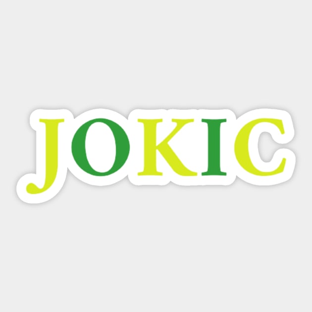 JOKIC - Jokic - Sticker | TeePublic