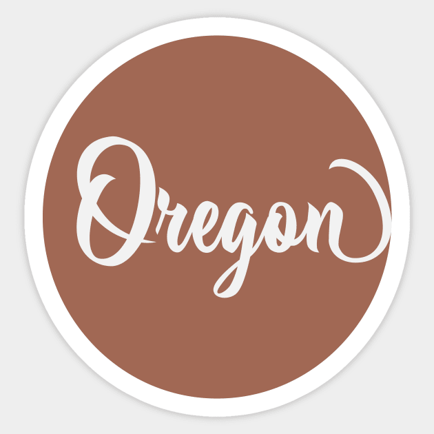 OREGON PATTERN - Oregon - Sticker | TeePublic