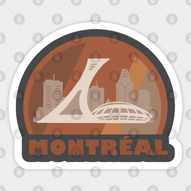 Montreal - Montreal Design - Sticker | TeePublic