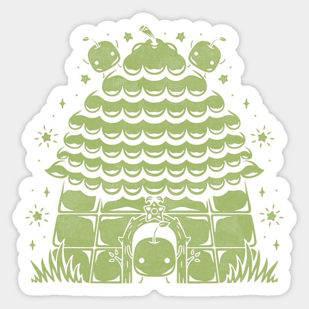 The Junimo Hut - Stardew Valley - Sticker | TeePublic