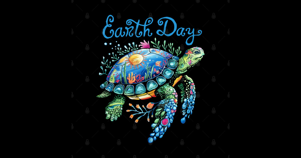 Earth Day Sea Turtle Sea Turtle Earth Day Save The Earth - Earth Day ...