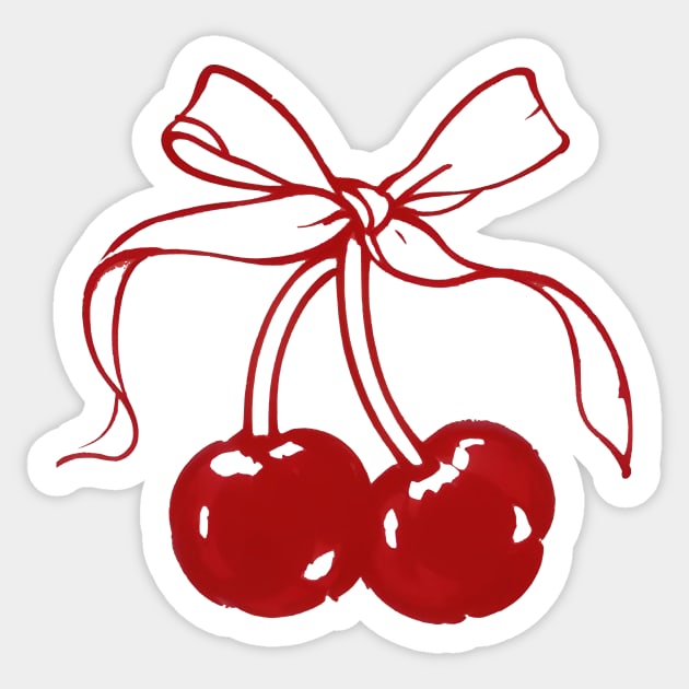 sticker cherry