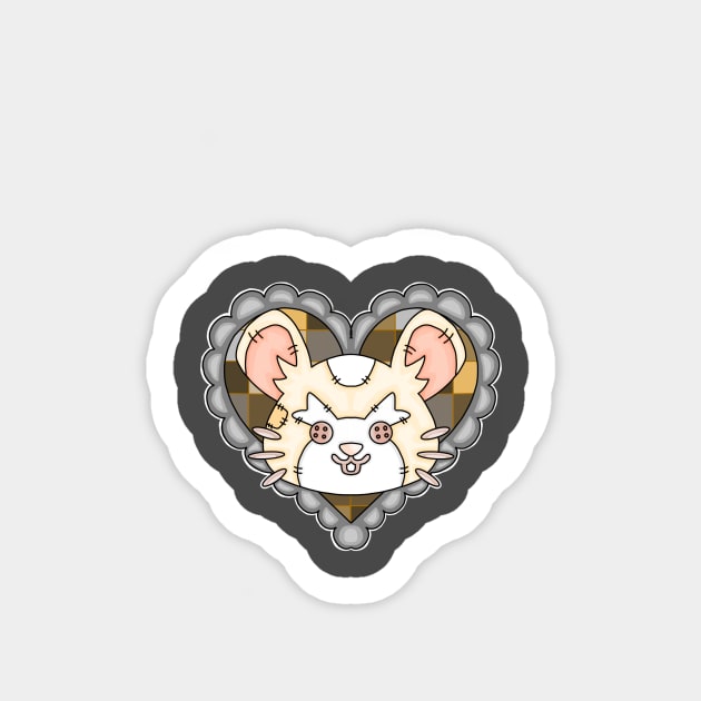 Rustic patchwork Hammond - Overwatch - Sticker | TeePublic