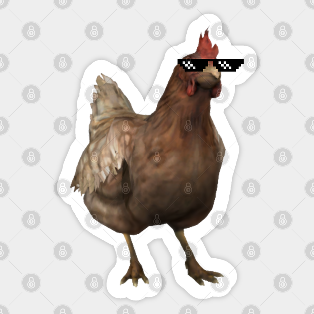 CS:GO Thuglife Chicken - Csgo - Sticker | TeePublic