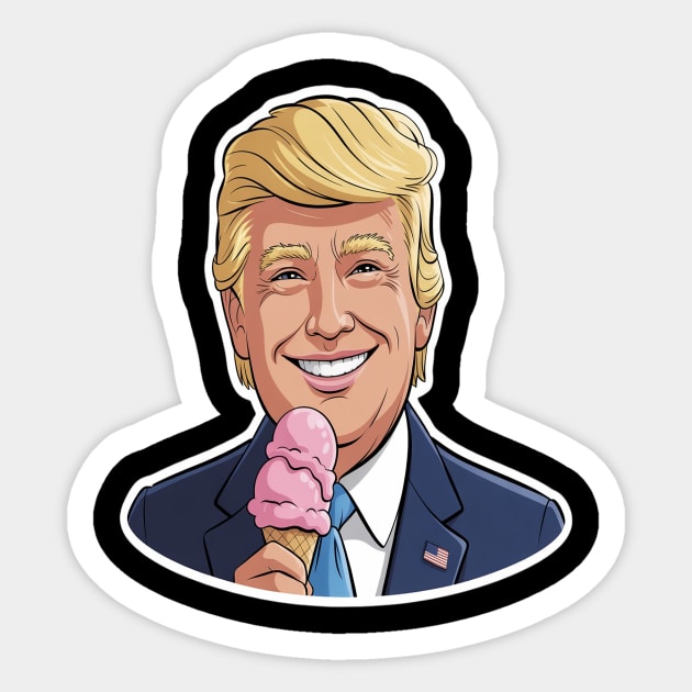 Donald Trump Pack - Funny Cartoon Political Decals - Donald Trump Pack ...