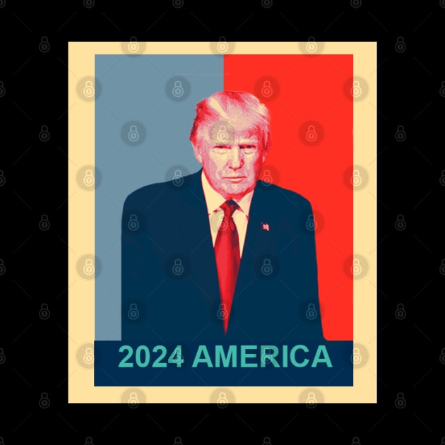 Donald Trump Hope poster 2024 Gifts Republican Conservative - Trump ...