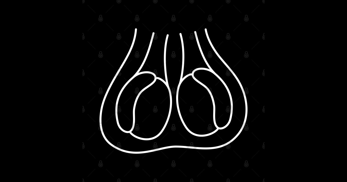 Funny Testicles - Funny - Sticker | TeePublic