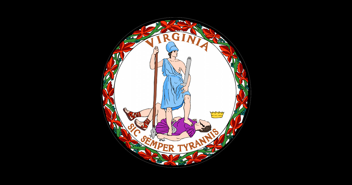 Virginia Coat of Arms - Coat Of Arms - Posters and Art Prints | TeePublic