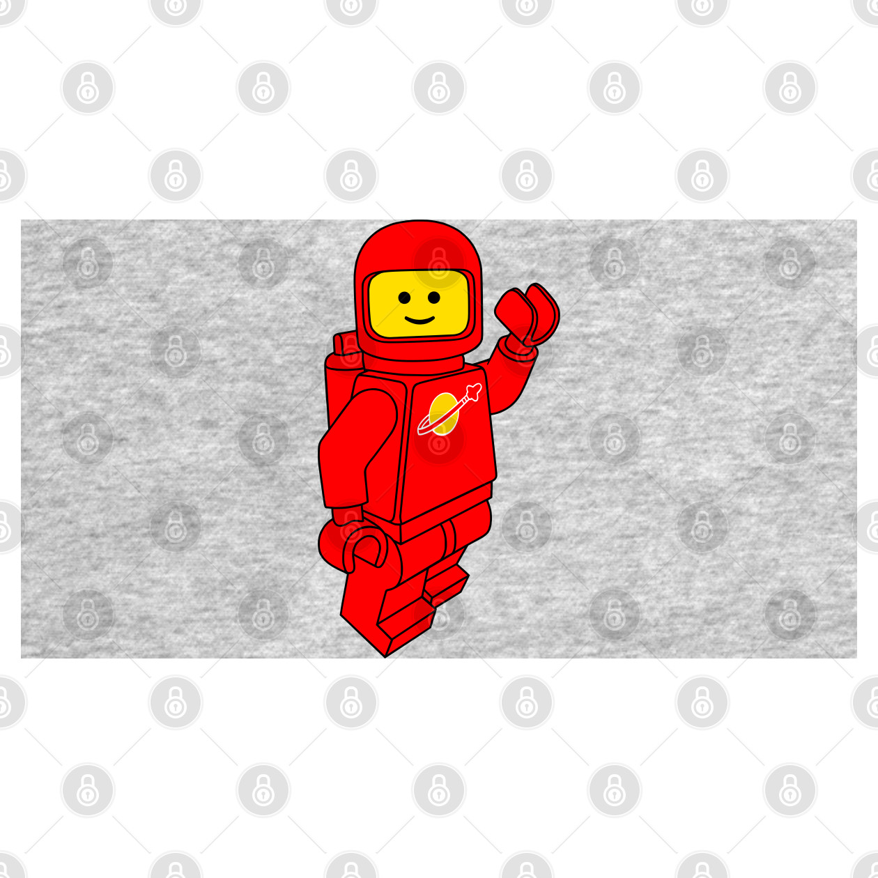 Spaceman! (Red) - Lego - T-Shirt | TeePublic