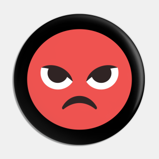 Angry Symbols Face Emoji Pins and Buttons for Sale | TeePublic