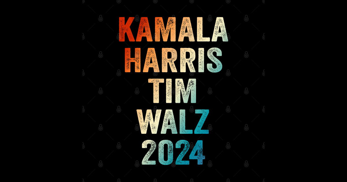 Kamala Harris Tim Walz 2024 Election Campaign Classic - Kamala Harris ...