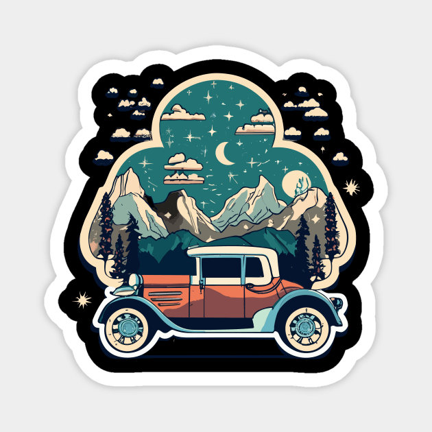 Ford Model T | Vintage Car - Ford Model T - Magnet | TeePublic