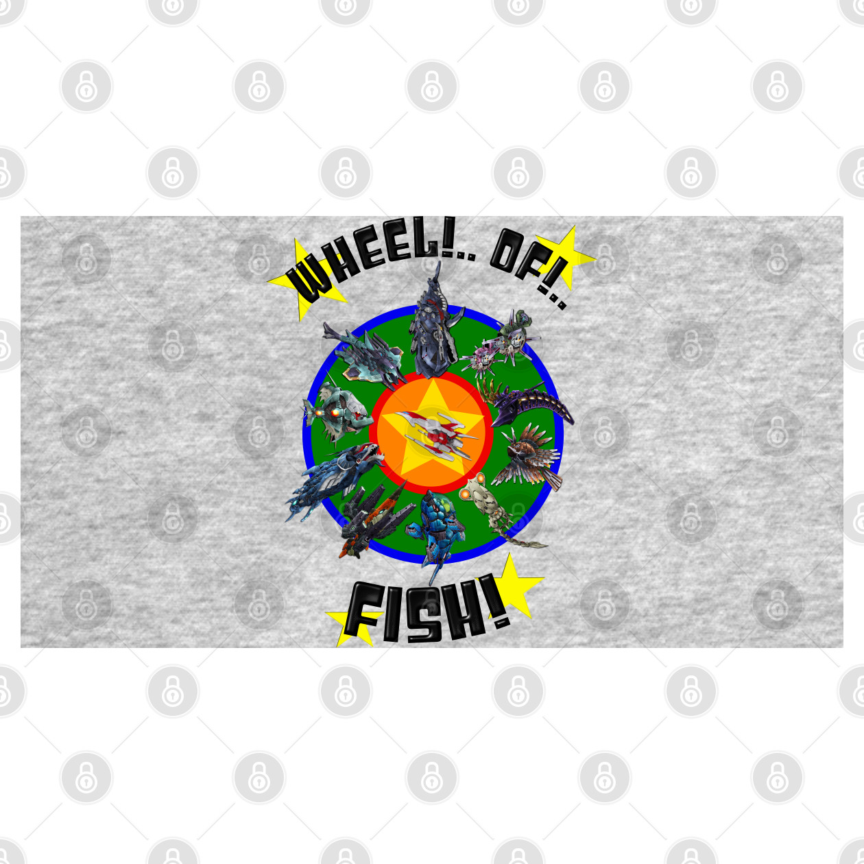 Wheel!..Of!...FISH! (2023 Version) - Uhf - T-Shirt | TeePublic