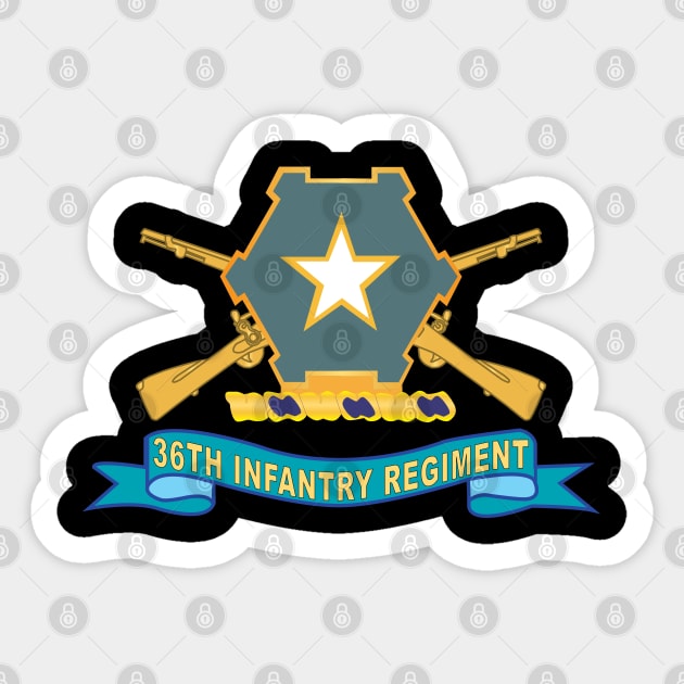 36th Infantry Regiment - DUI w Br - Ribbon X 300 - 36th Infantry ...