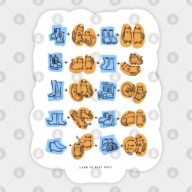 How To Beatbox - Beatbox - Sticker | TeePublic