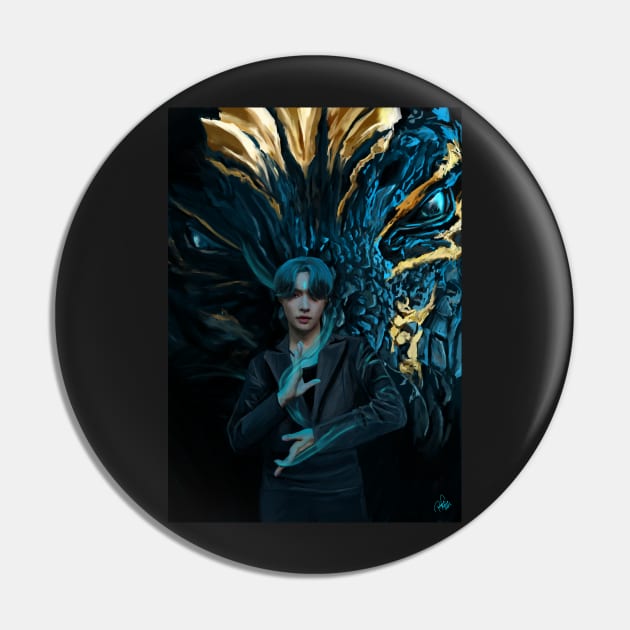 Lay Fanart - kpop illustration - Lit / Flying Apsaras - Exo - Pin ...