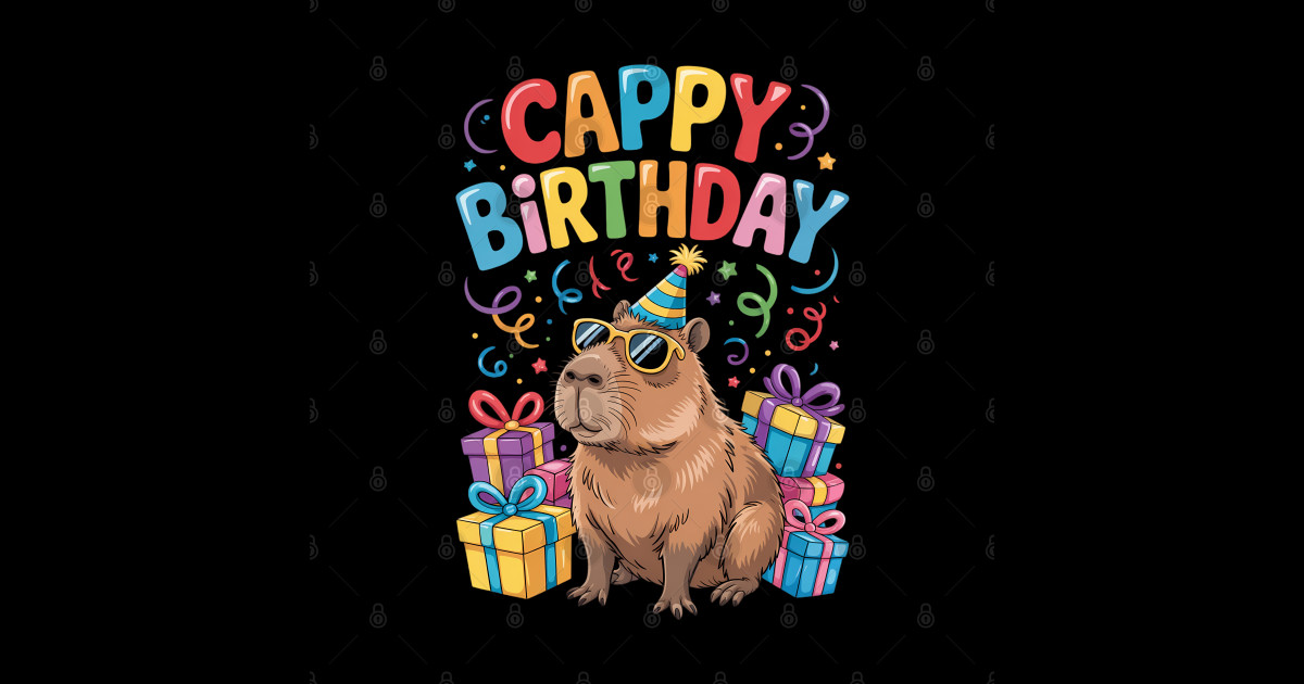 Cappy Birthday To Me Capy Birthday - Cappy Birthday To Me Capy Birthday ...
