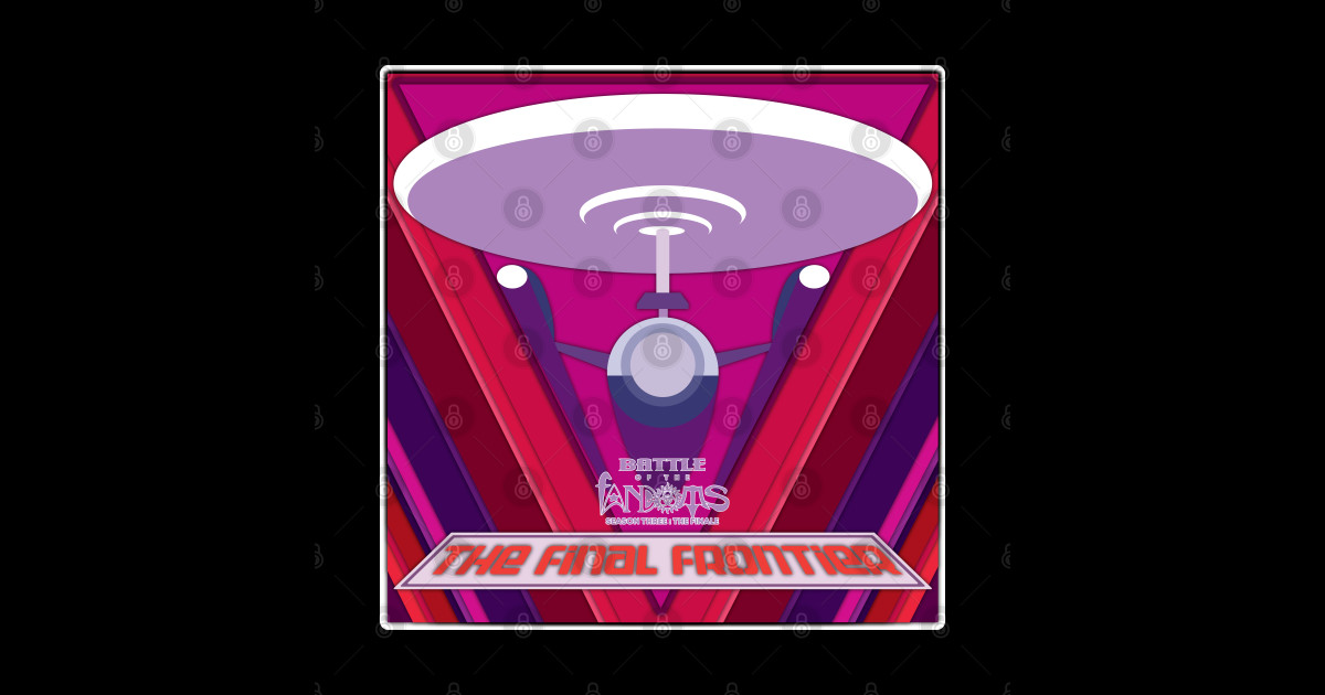 The Final Frontier - Frc - Sticker | TeePublic
