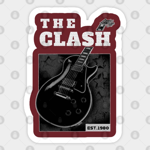 The clash - The Clash - Sticker | TeePublic