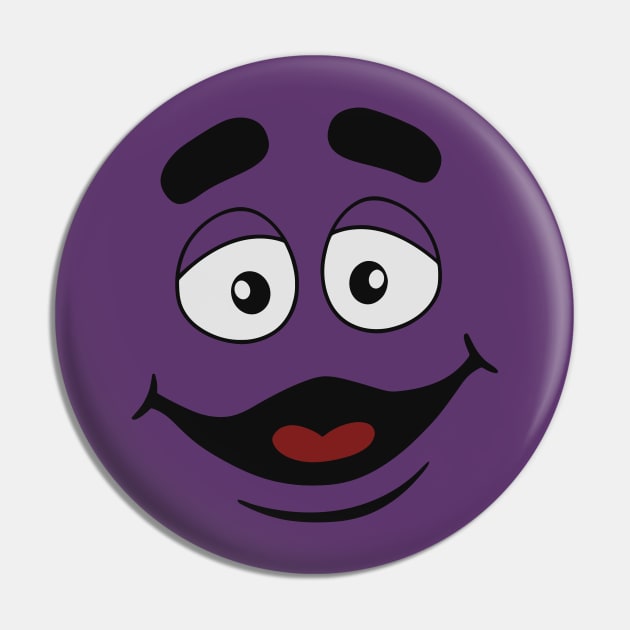 grimace mcdonalds Purple cartoon Meme - Grimace Mcdonalds - Pin | TeePublic
