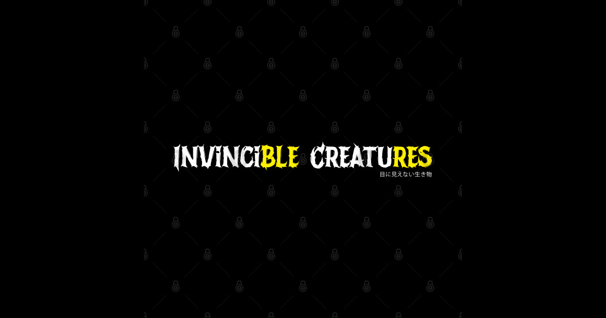 Invincible Creatures - Scary - Sticker | TeePublic