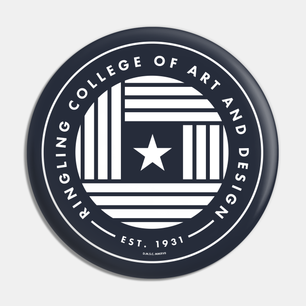 Ringling College of Art and Design - Circle Logo - Ringling - Pin ...