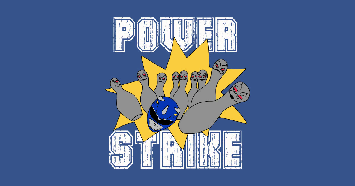 Ranger Strike! - Blue - Power Rangers - T-Shirt | TeePublic