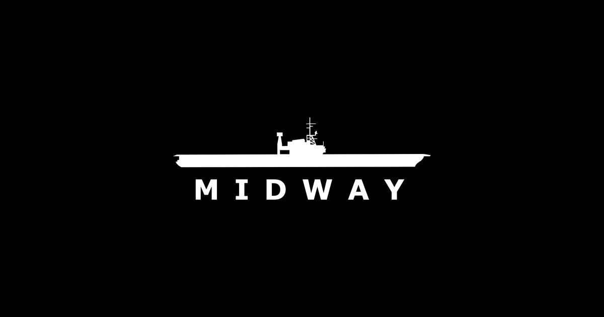 USS Midway (CV-41) - Aircraft Carrier - Sticker | TeePublic
