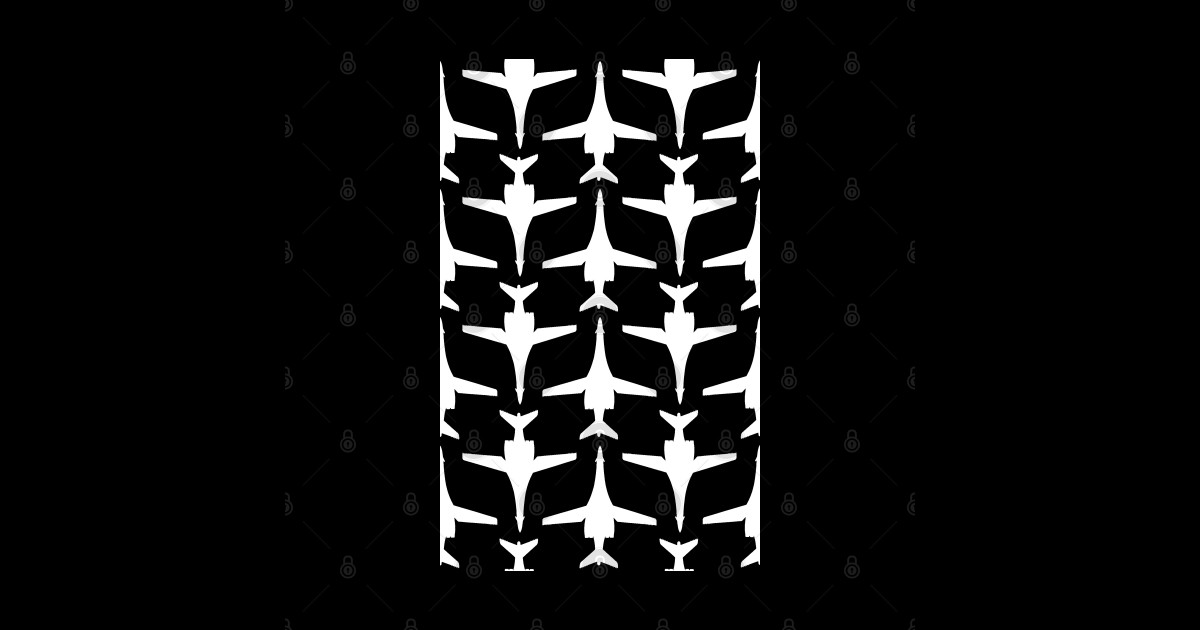 Rockwell B-1 Lancer - White Pattern Unswept Design - Supersonic ...
