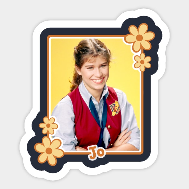 The Facts of Jo - The Facts Of Life - Sticker | TeePublic