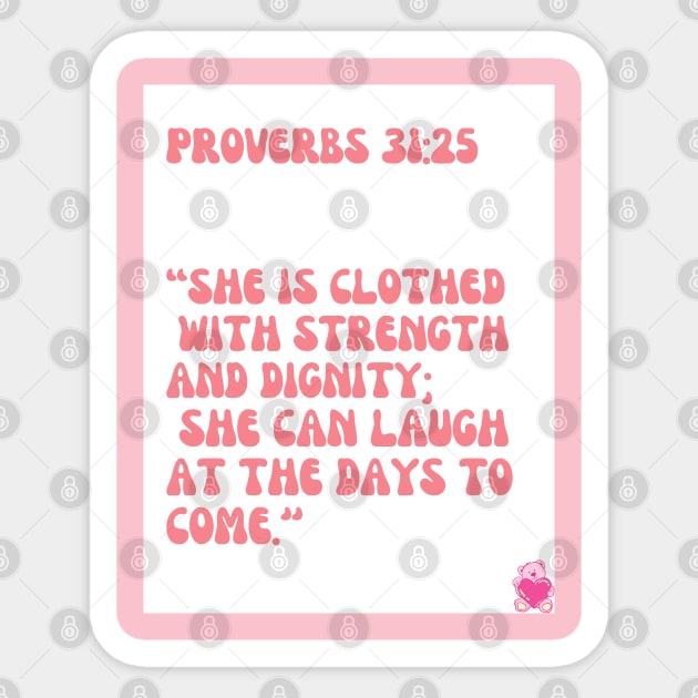 proverbs bible verse - Love - Sticker | TeePublic