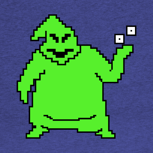 Oogie Boogie Man pixelated - Nightmare Before Christmas - Kids Hoodie ...