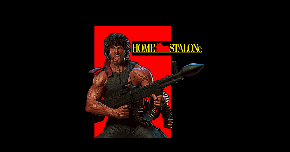 home stallone - Rambo - Sticker | TeePublic