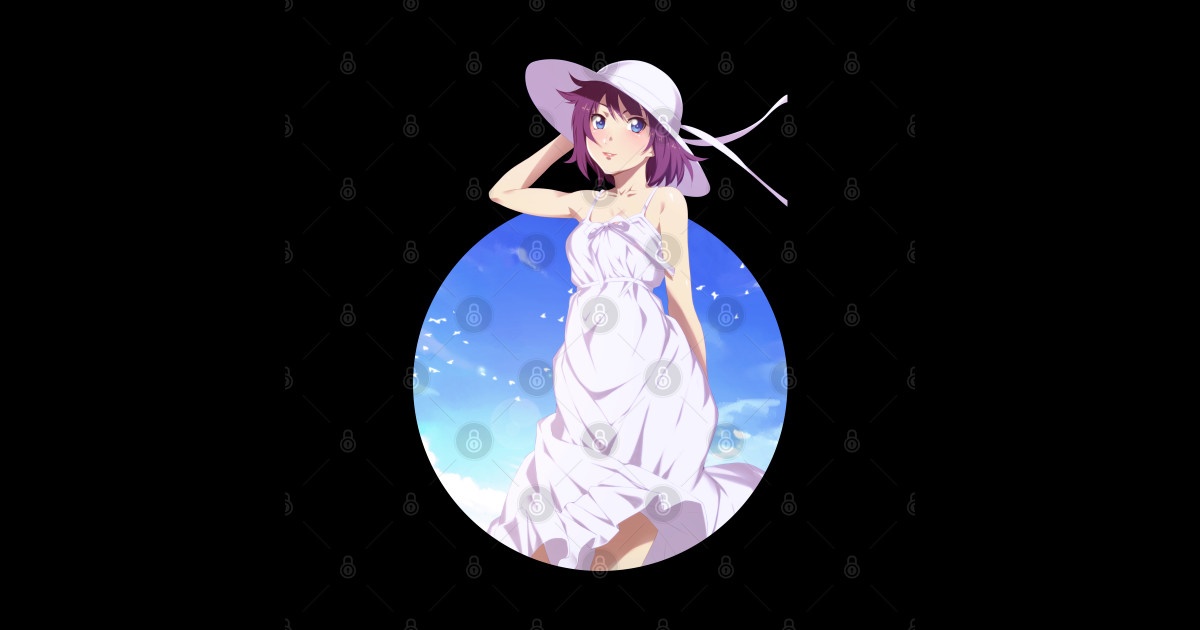 Hitagi Senjougahara - Monogatari Series - Monogatari - Sticker | TeePublic