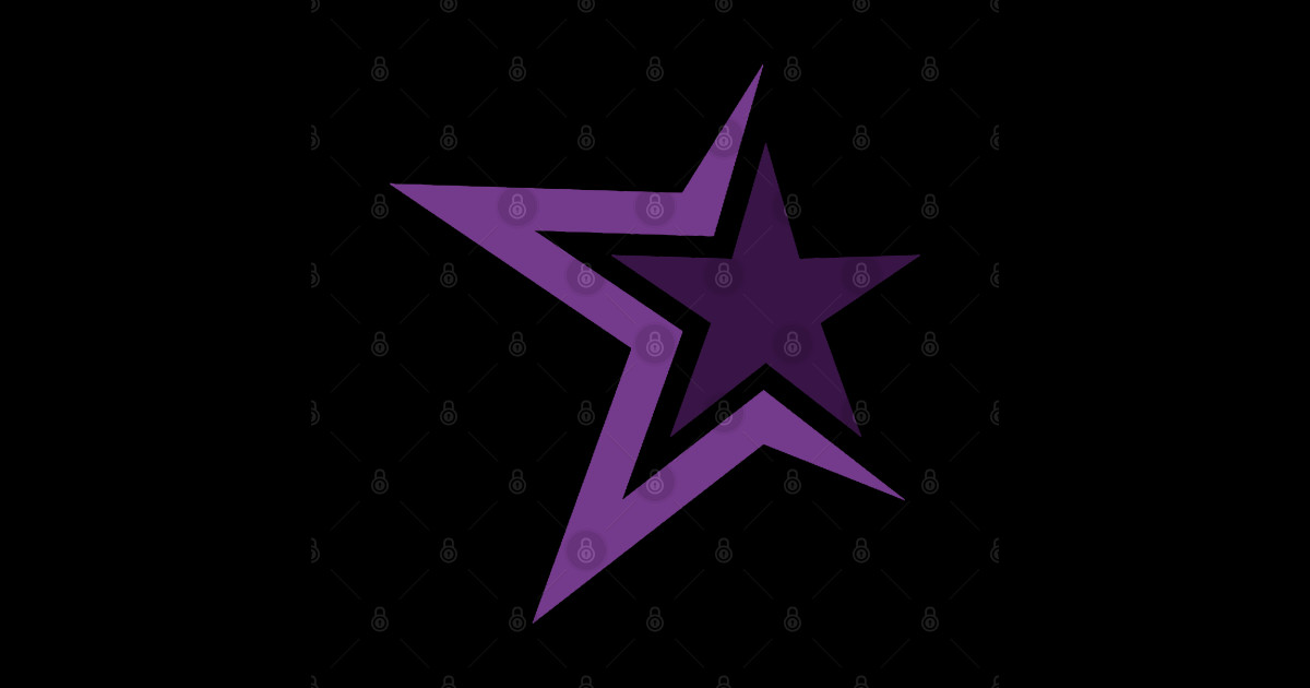 Stargirl/Starboy purple version - Star - Sticker | TeePublic