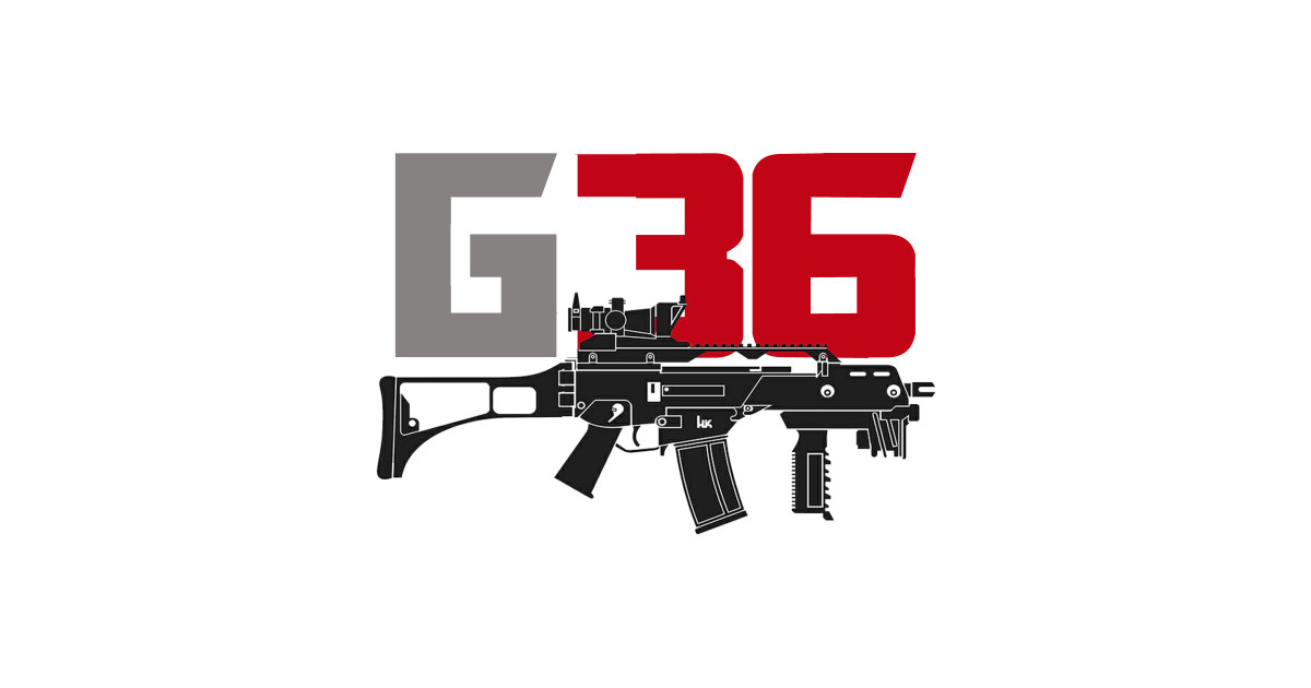 G36 Sub Machine Gun - Rifle - T-Shirt | TeePublic