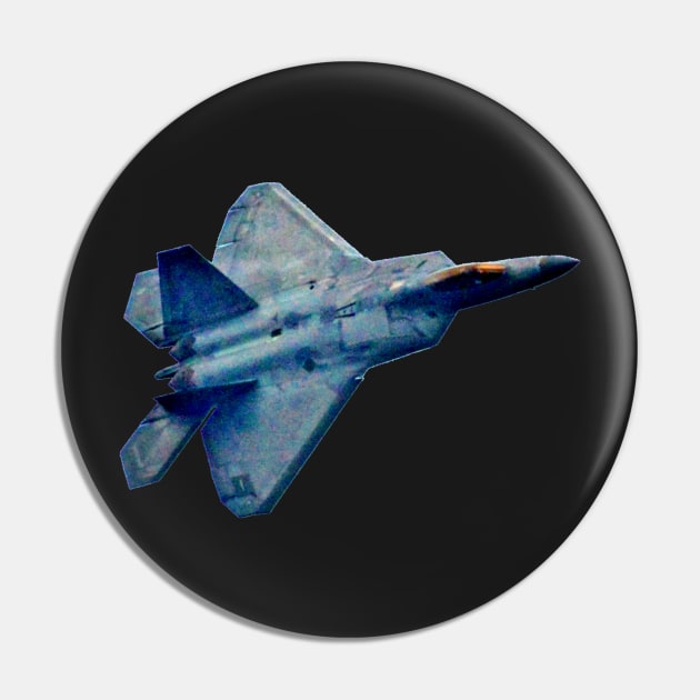 F-22 Raptor Stealth Fighter Jet by Lockheed Martin - F 22 - Pin | TeePublic