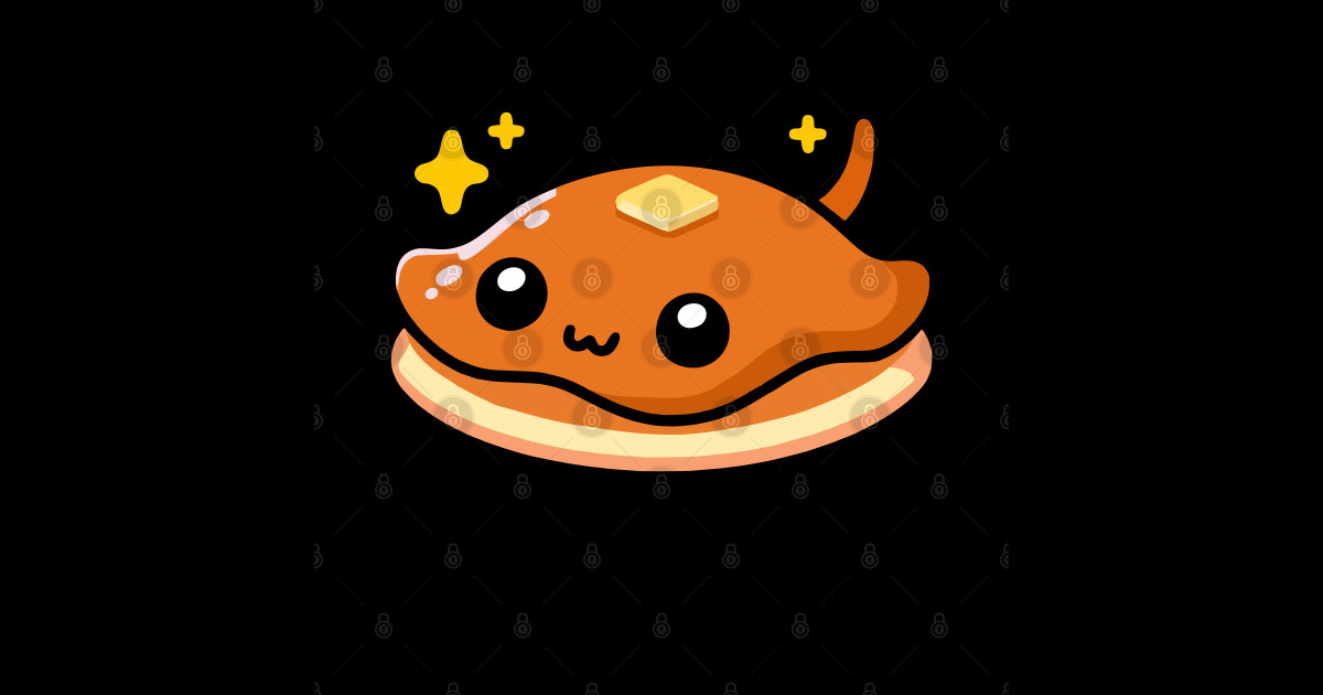 Sea Pancake! Cute Pancake Stingray! - Stingray Lover - Sticker | TeePublic