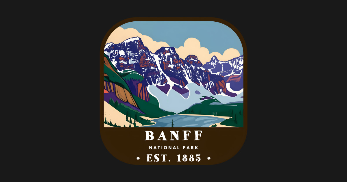Banff National Park - Banff - T-Shirt | TeePublic