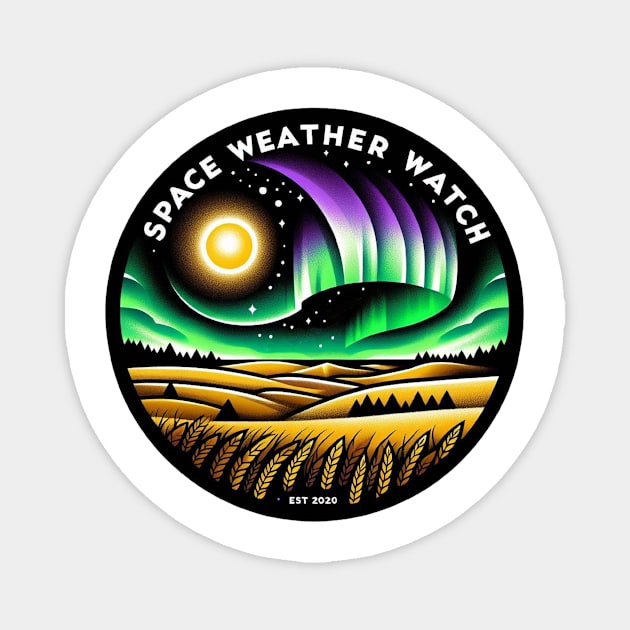 Space Weather Watch 2023 - Aurora - Magnet | TeePublic