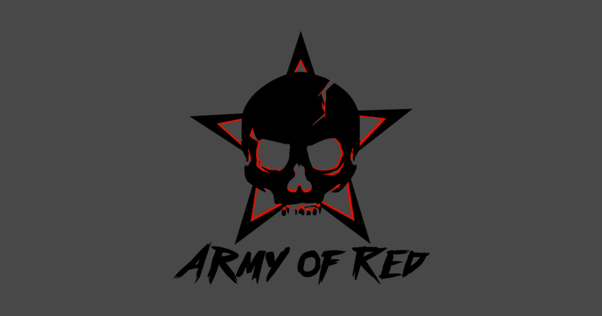 Army of Red Official - Army Of Red - T-Shirt | TeePublic