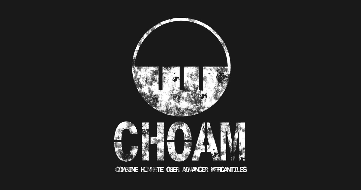 Choam logo white - Dune - T-Shirt | TeePublic