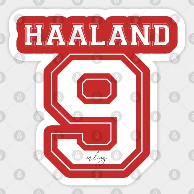 erling haaland - Erling Haaland - Sticker | TeePublic