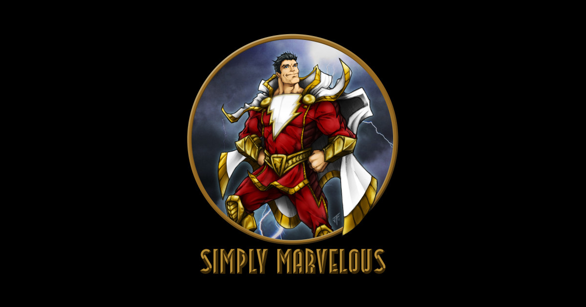 SIMPLY MARVELOUS! - Shazam - Tapestry | TeePublic