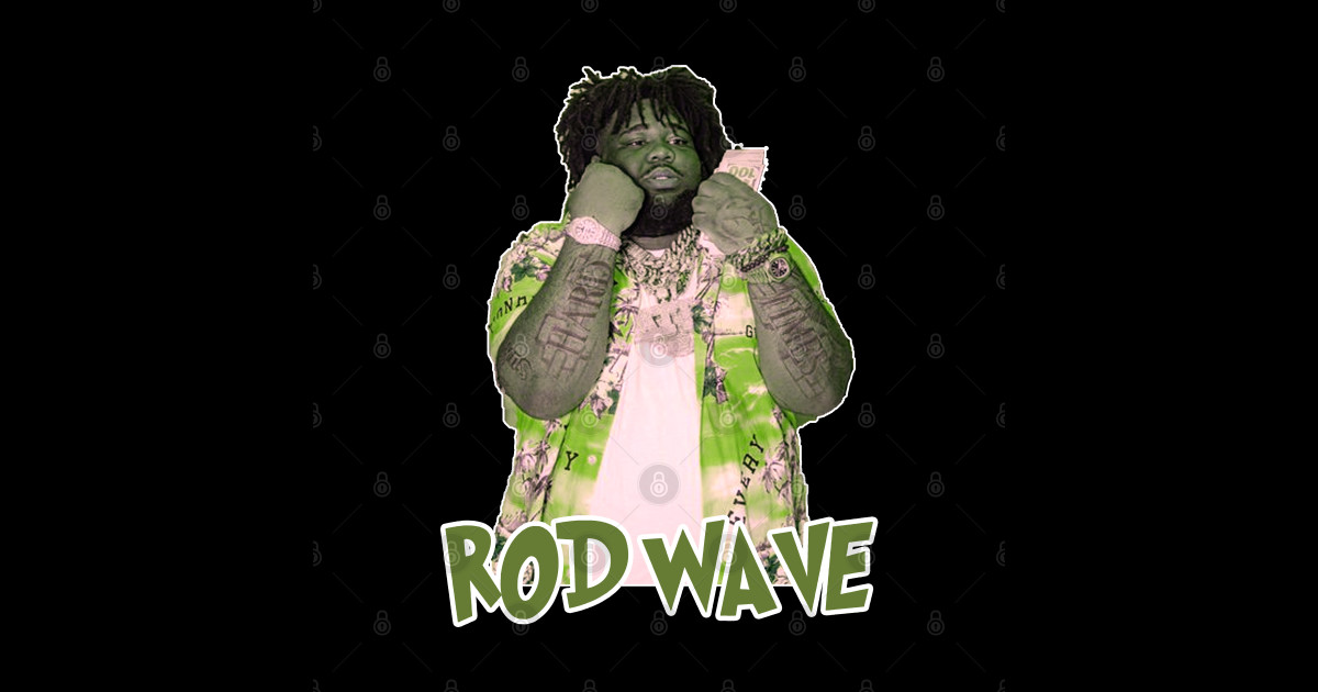 rod wave - Rod Wave Heart On Ice - Posters and Art Prints | TeePublic
