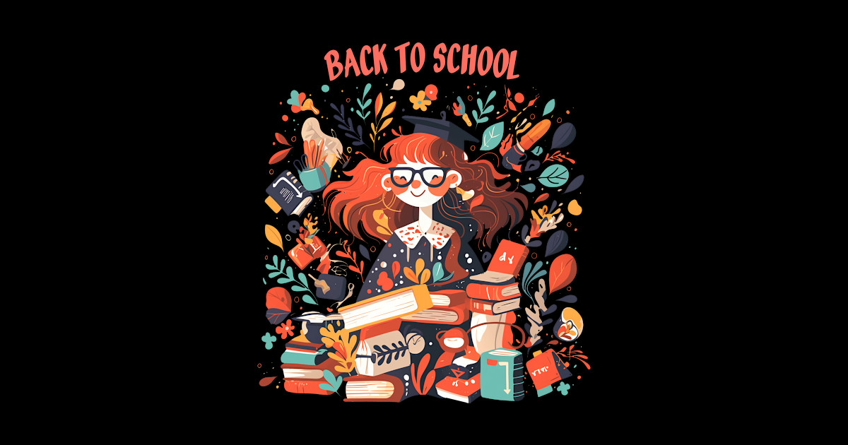 Back to School: Geek Chic and Ready to Learn - Back To School - Sticker ...
